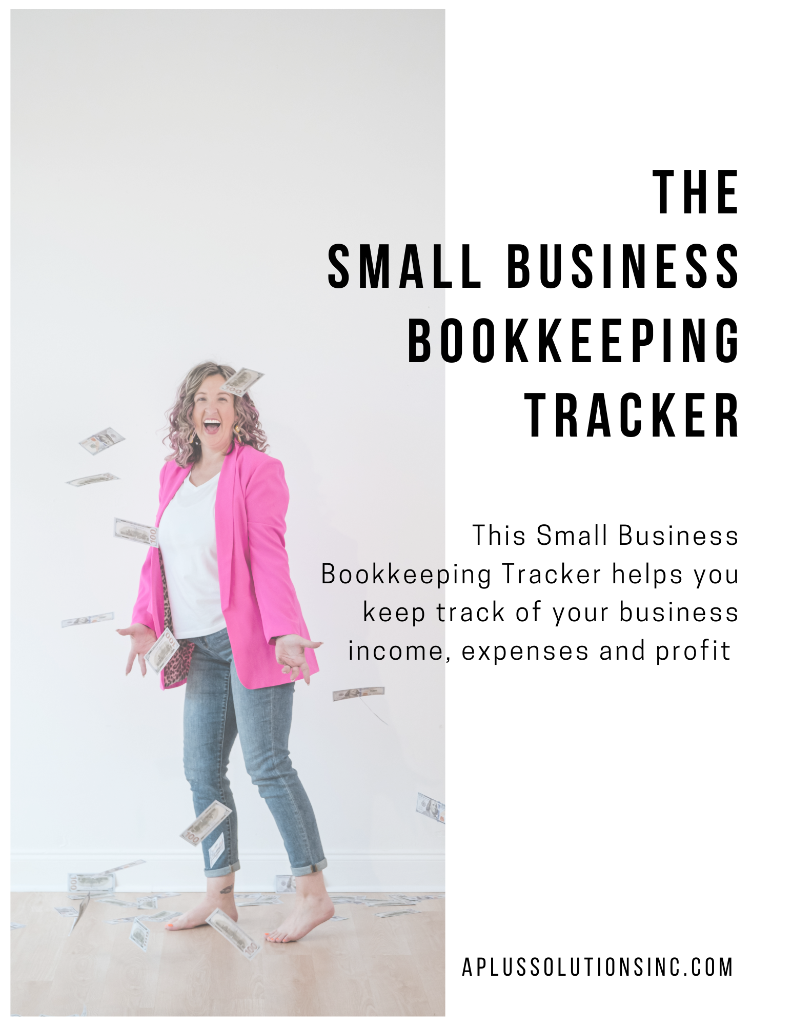Small Business Bookkeeping Tracker - A PLUS SOLUTIONS